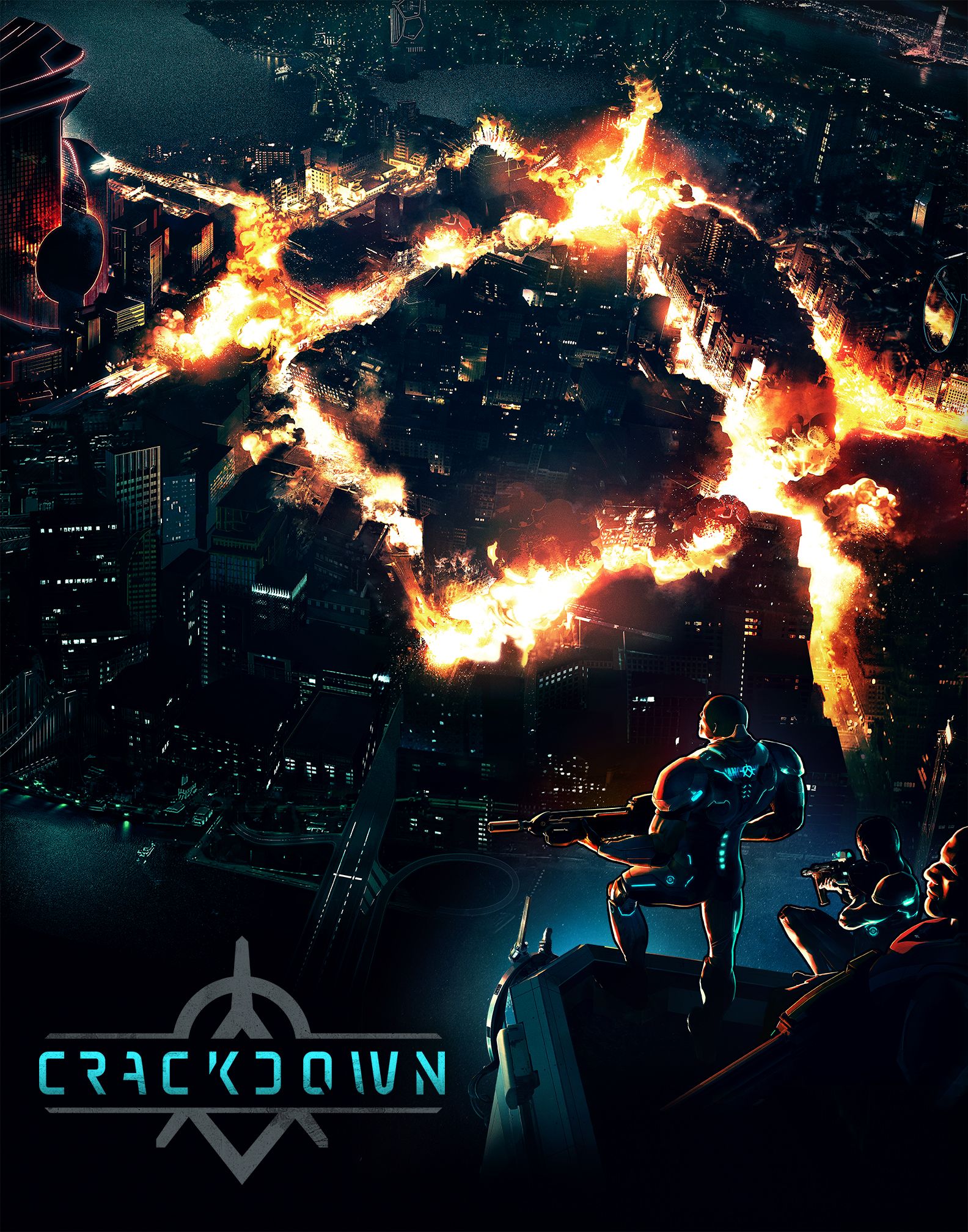 Xbox One Exclusive Crackdown's Box Art and Key Artwork Published