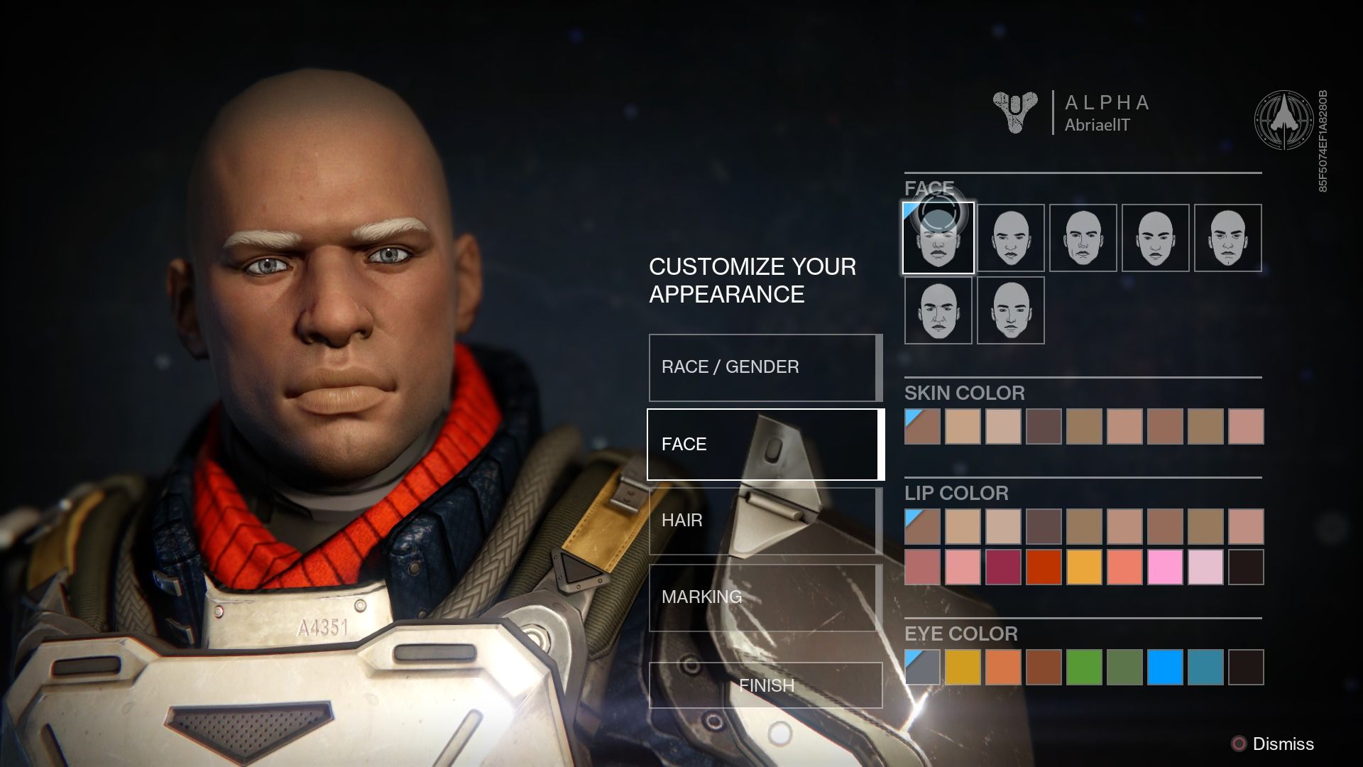 179 Destiny PS4 Screenshots Show All The Character Customization Options
