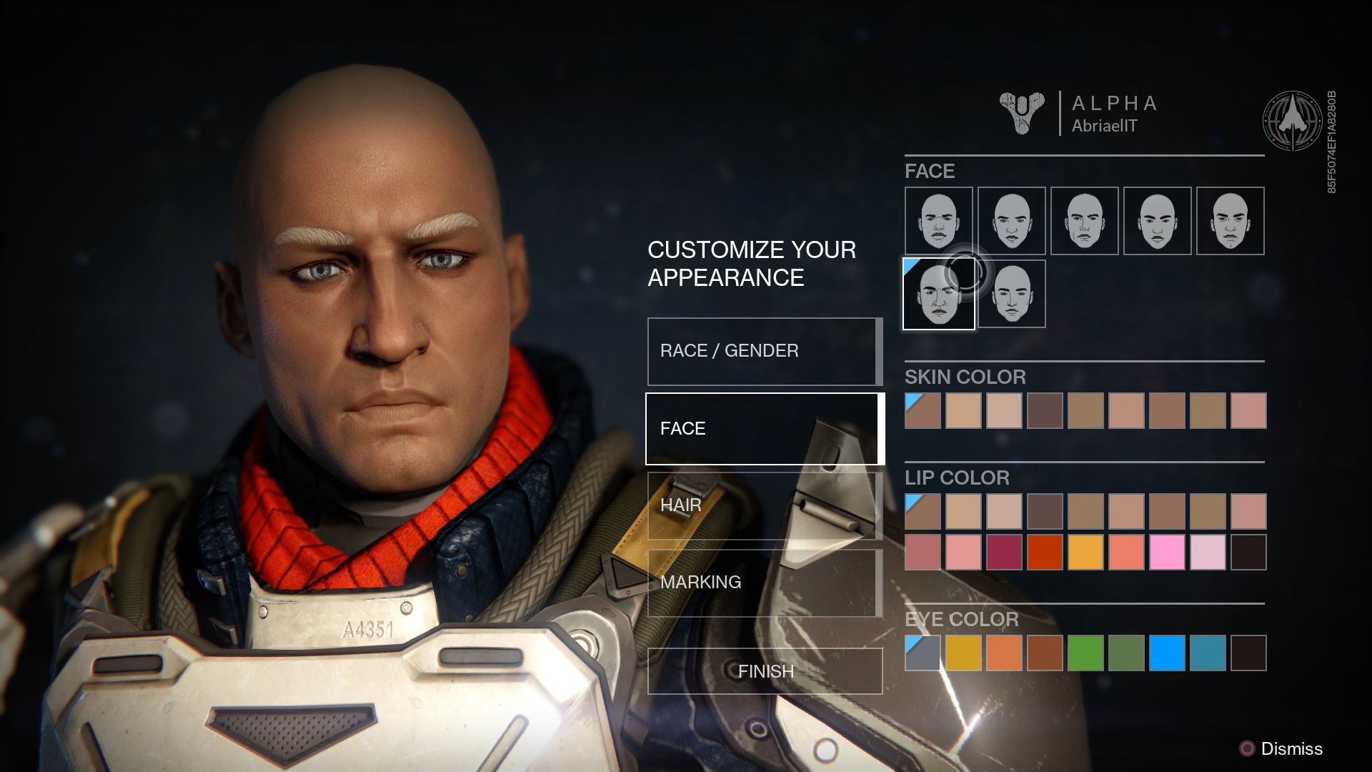 179 Destiny PS4 Screenshots Show All The Character Customization Options