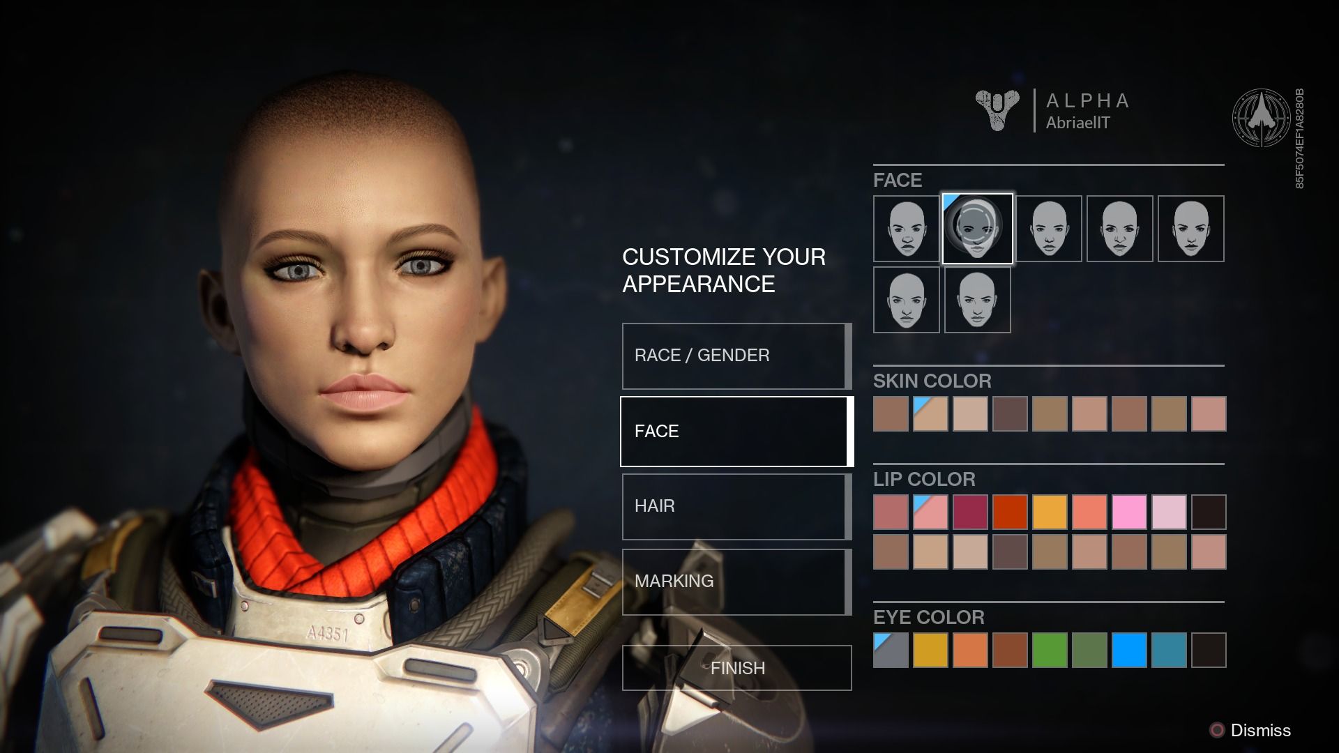 179 Destiny PS4 Screenshots Show All The Character Customization Options