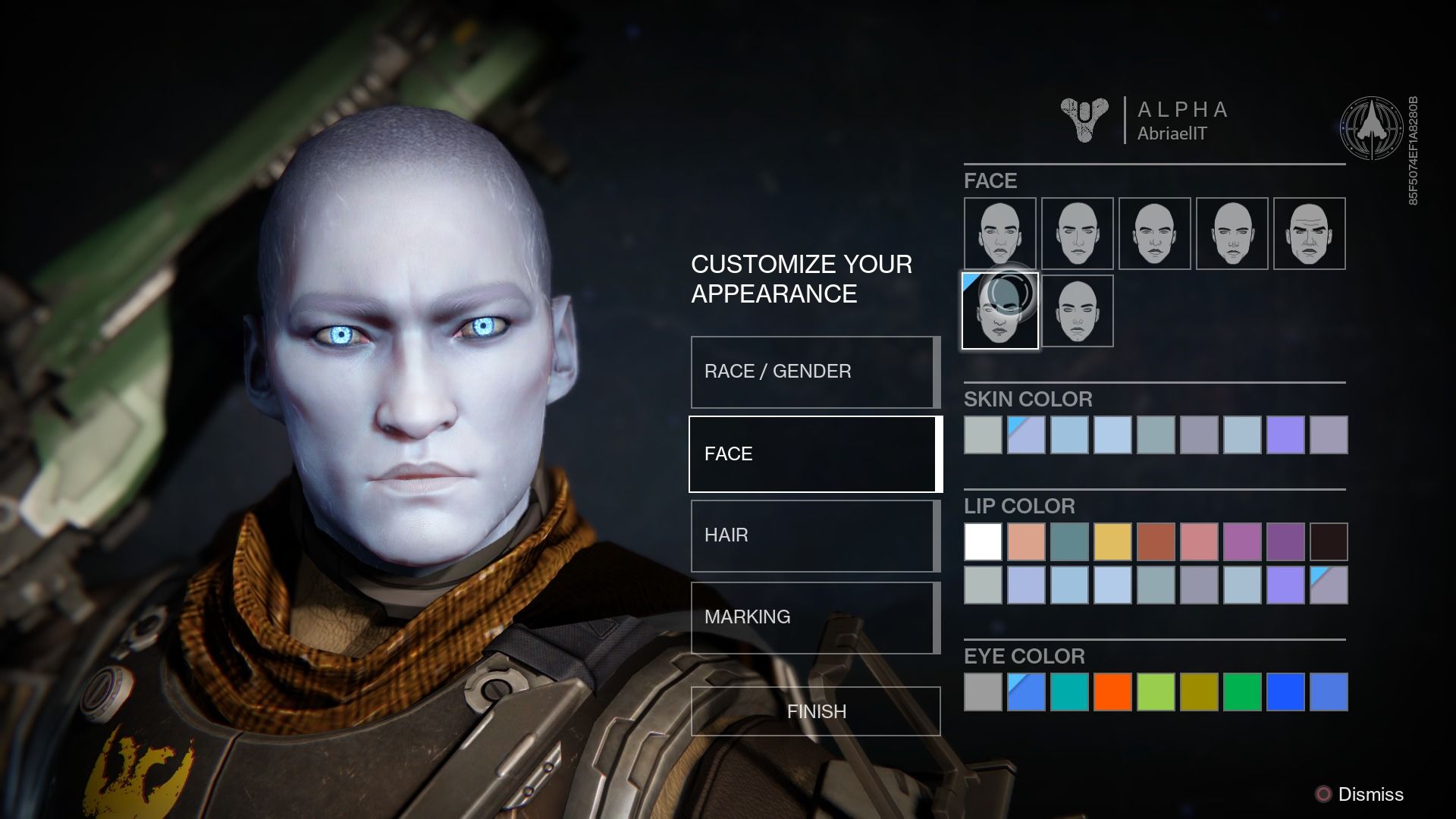 179 Destiny PS4 Screenshots Show All The Character Customization Options