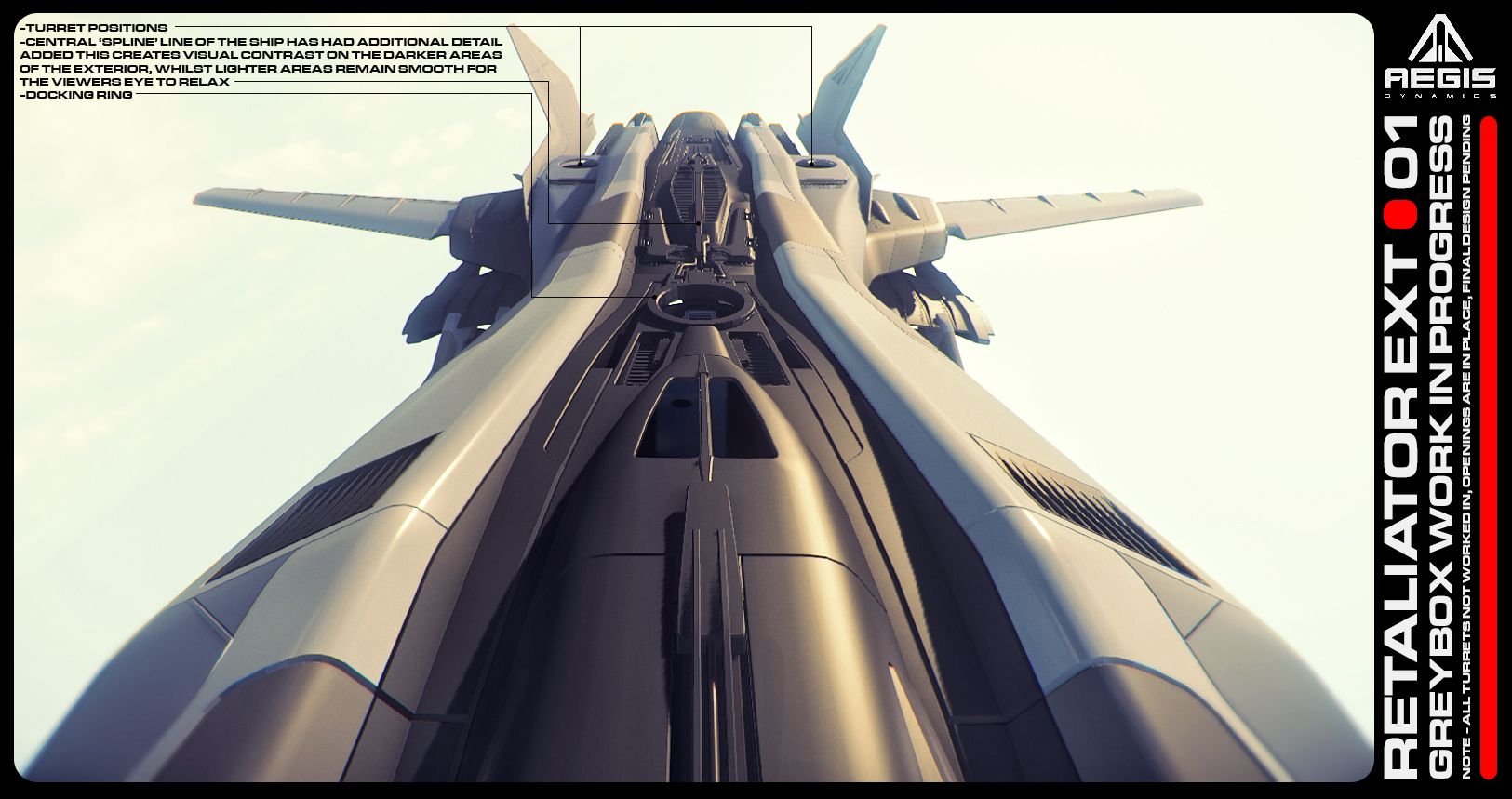 Star Citizen WIP Screenshots and Renders Show the Fearsome Retaliatior ...