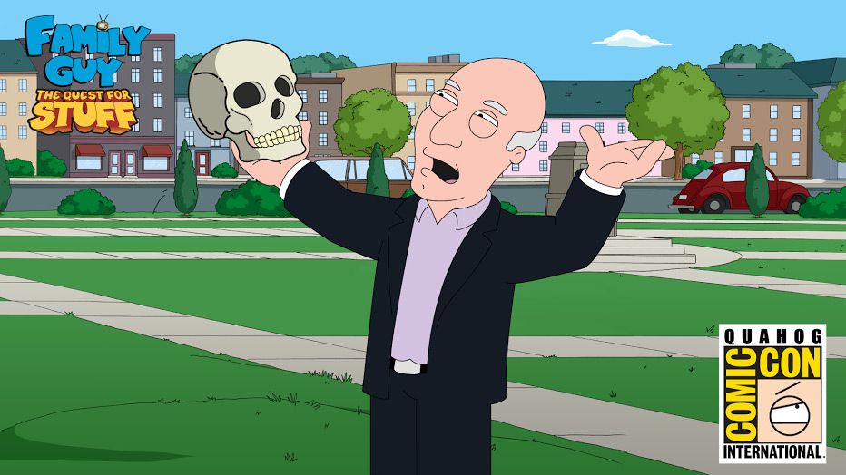 Patrick Stewart American Dad American Dad" Office Spaceman