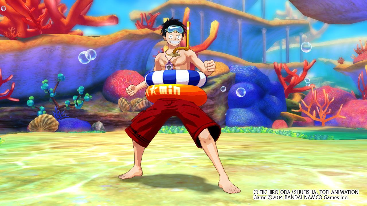 One Piece: Unlimited World Red Latest DLC Pack Gives Luffy a Swimsuit ...
