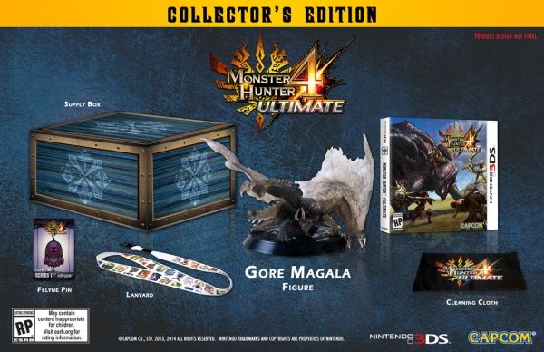 Monster Hunter 4 Ultimate Collector's Edition Announced For North America