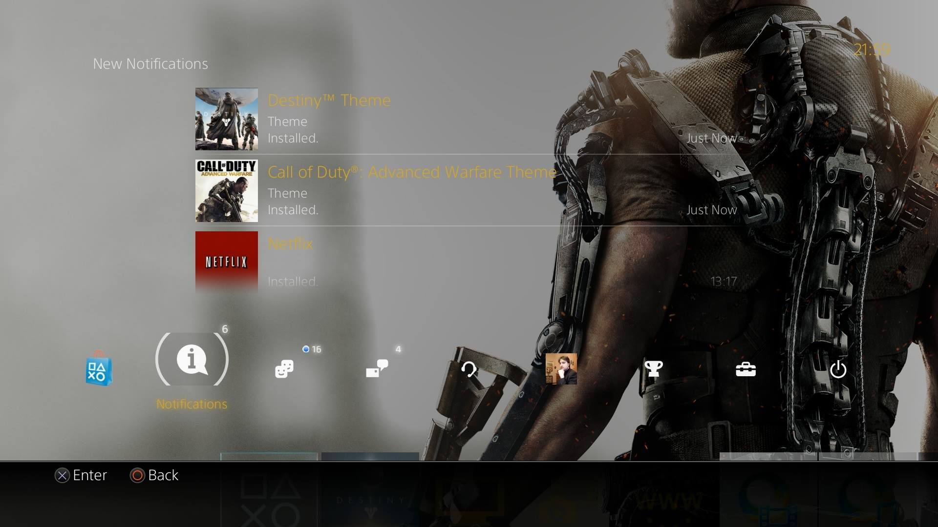 PS4 2.0 Free Destiny and Call of Duty: Advanced Warfare Themes Now ...