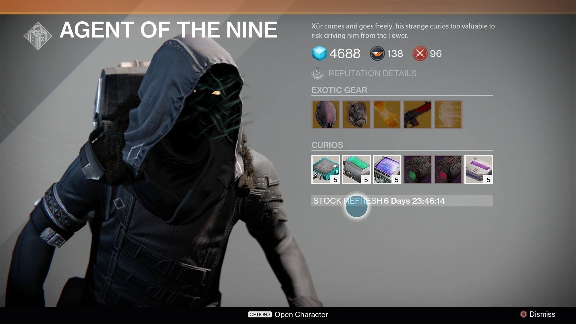 Xûr Is Back on Destiny, Here's Where You Can Find Him and His Powerful Loot