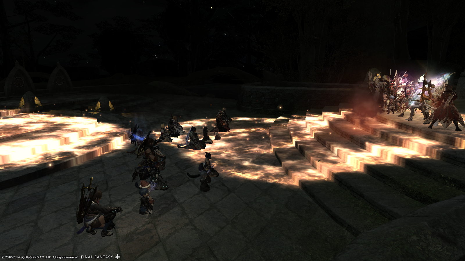 Hundreds of Final Fantasy XIV Players Gather Across Servers in Moving ...