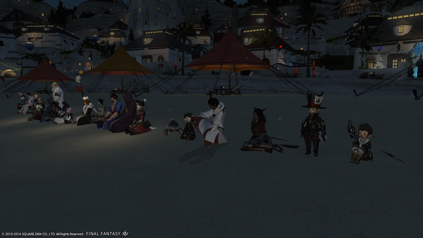 Hundreds of Final Fantasy XIV Players Gather Across Servers in Moving ...