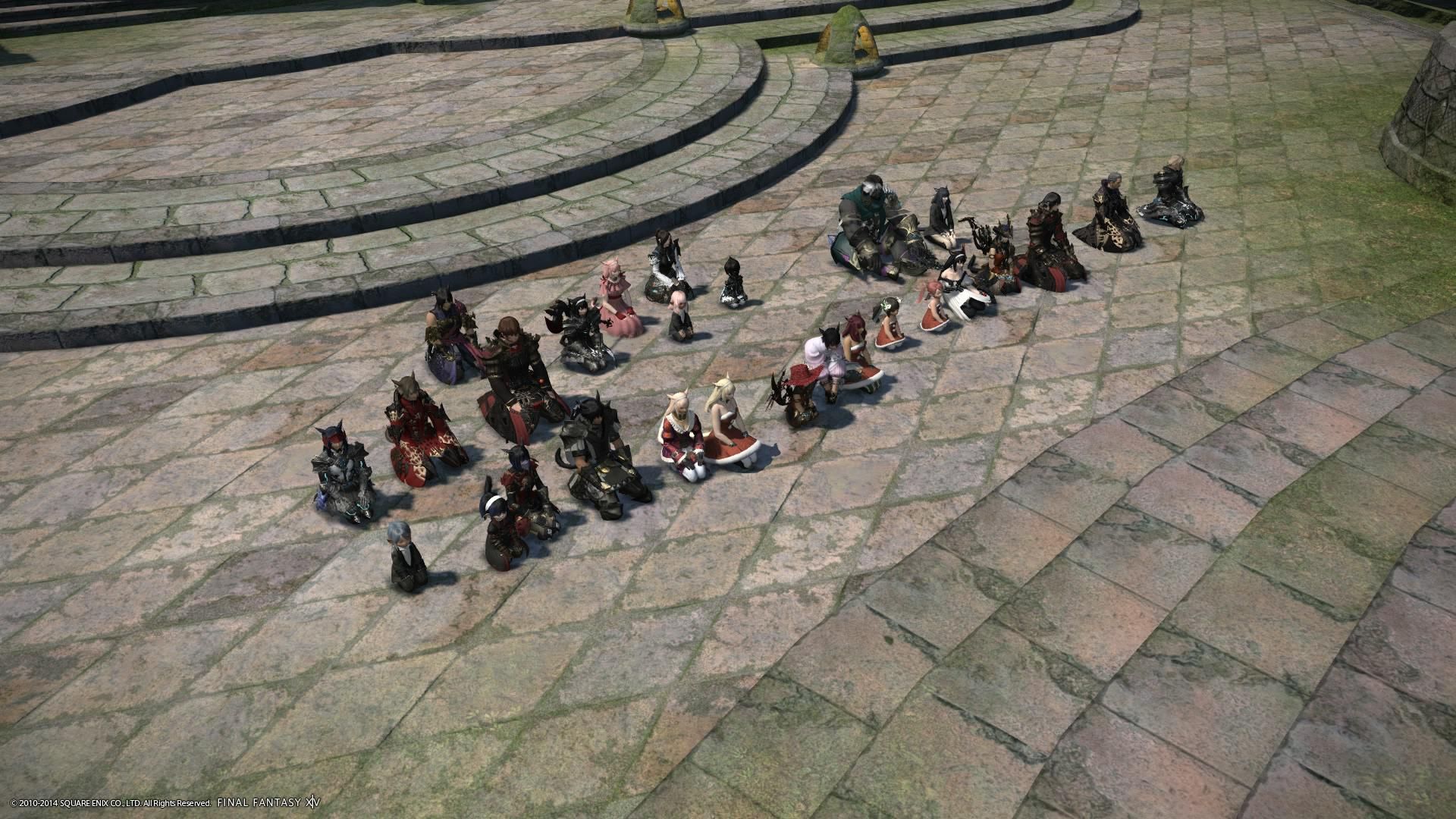 Hundreds of Final Fantasy XIV Players Gather Across Servers in Moving ...