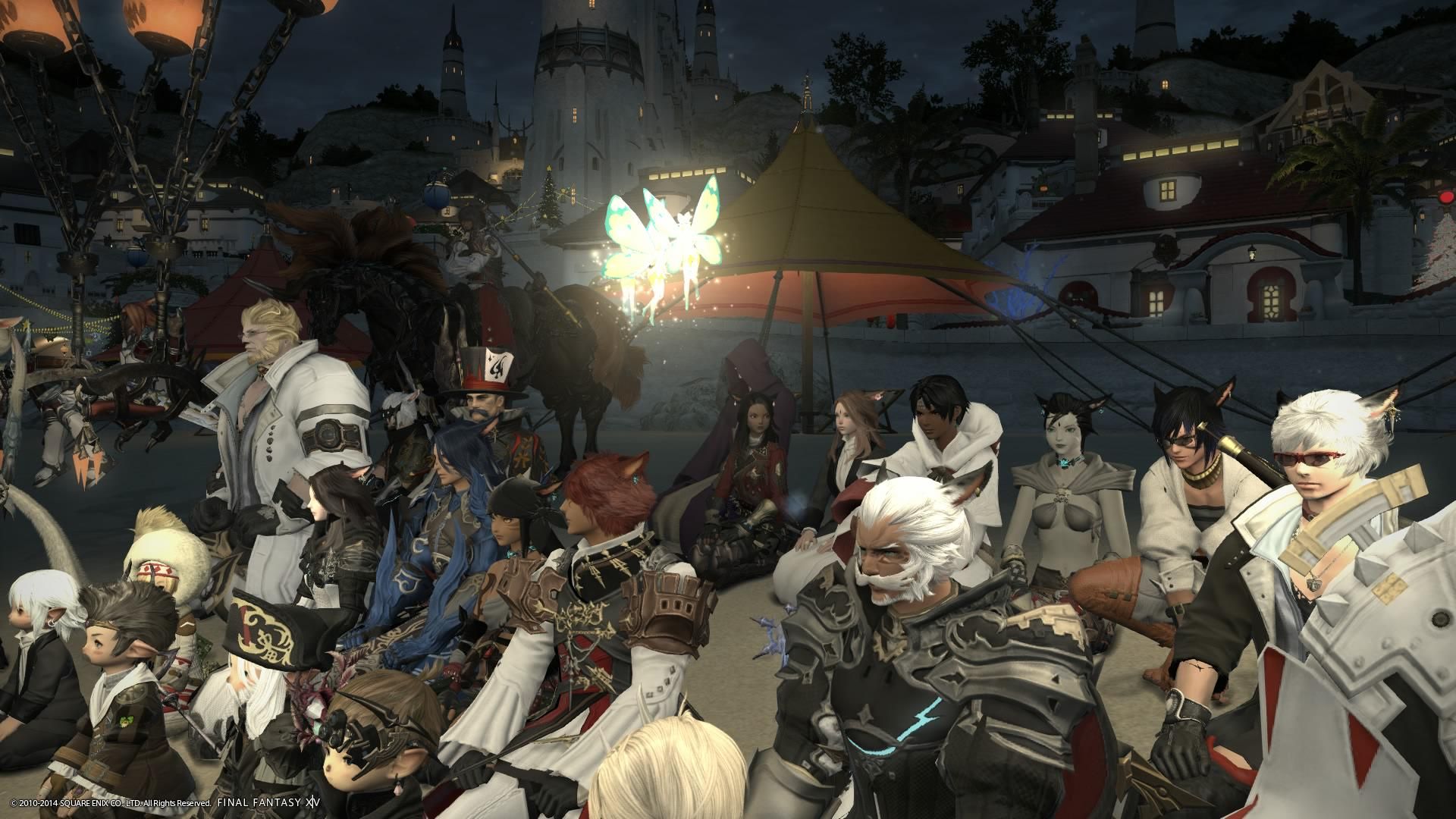 Hundreds of Final Fantasy XIV Players Gather Across Servers in Moving ...
