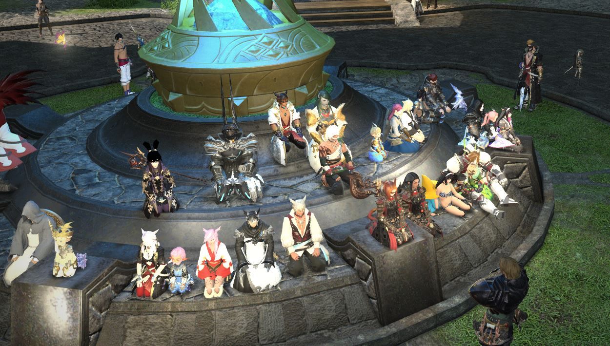 Hundreds of Final Fantasy XIV Players Gather Across Servers in Moving ...