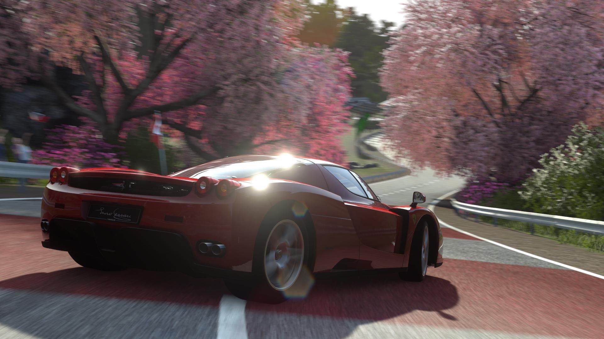 New Driveclub Screenshots Show the Upcoming Enzo Ferrari in all its Red ...
