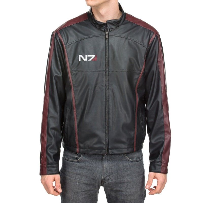 Bioware's Mass Effect N7 Faux-Leather Jacket Will Have You Stylin' and ...