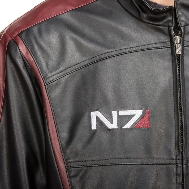Bioware's Mass Effect N7 Faux-Leather Jacket Will Have You Stylin' and ...