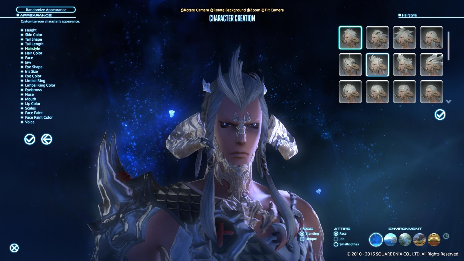 185 Final Fantasy XIV: Heavensward's New Race Character Creation ...
