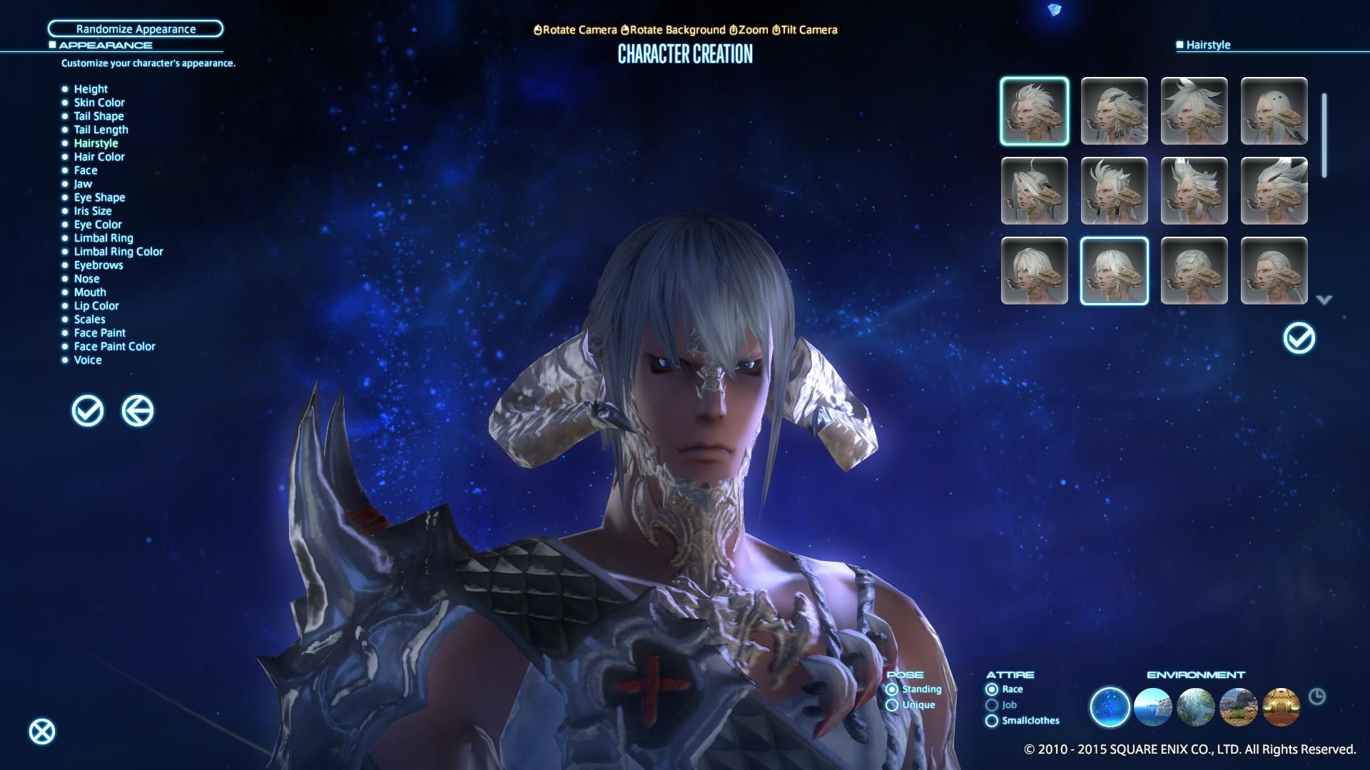 185 Final Fantasy XIV: Heavensward's New Race Character Creation ...