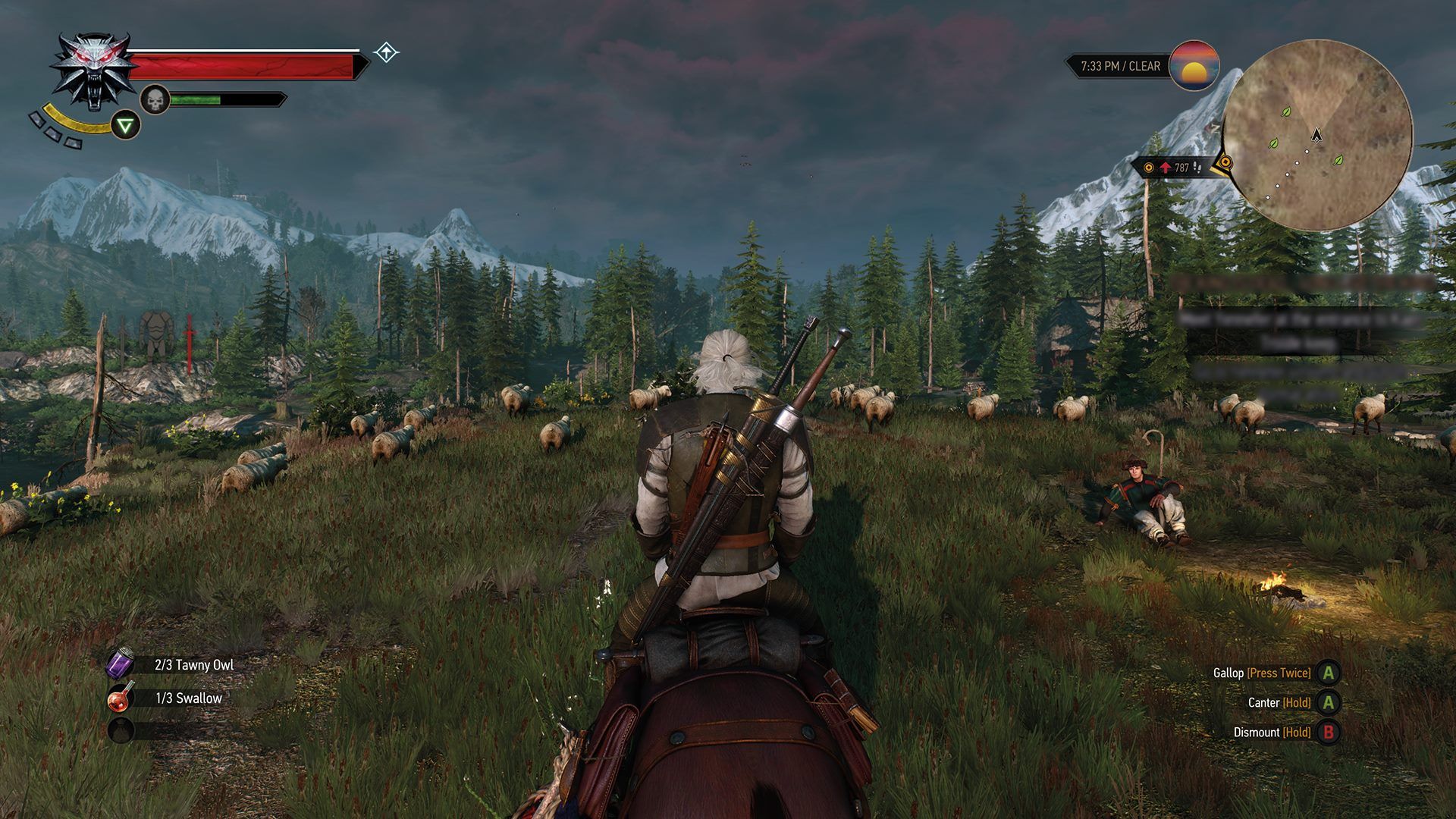 New The Witcher 3 Screenshots Show Character and Crafting Menus on PS4 ...