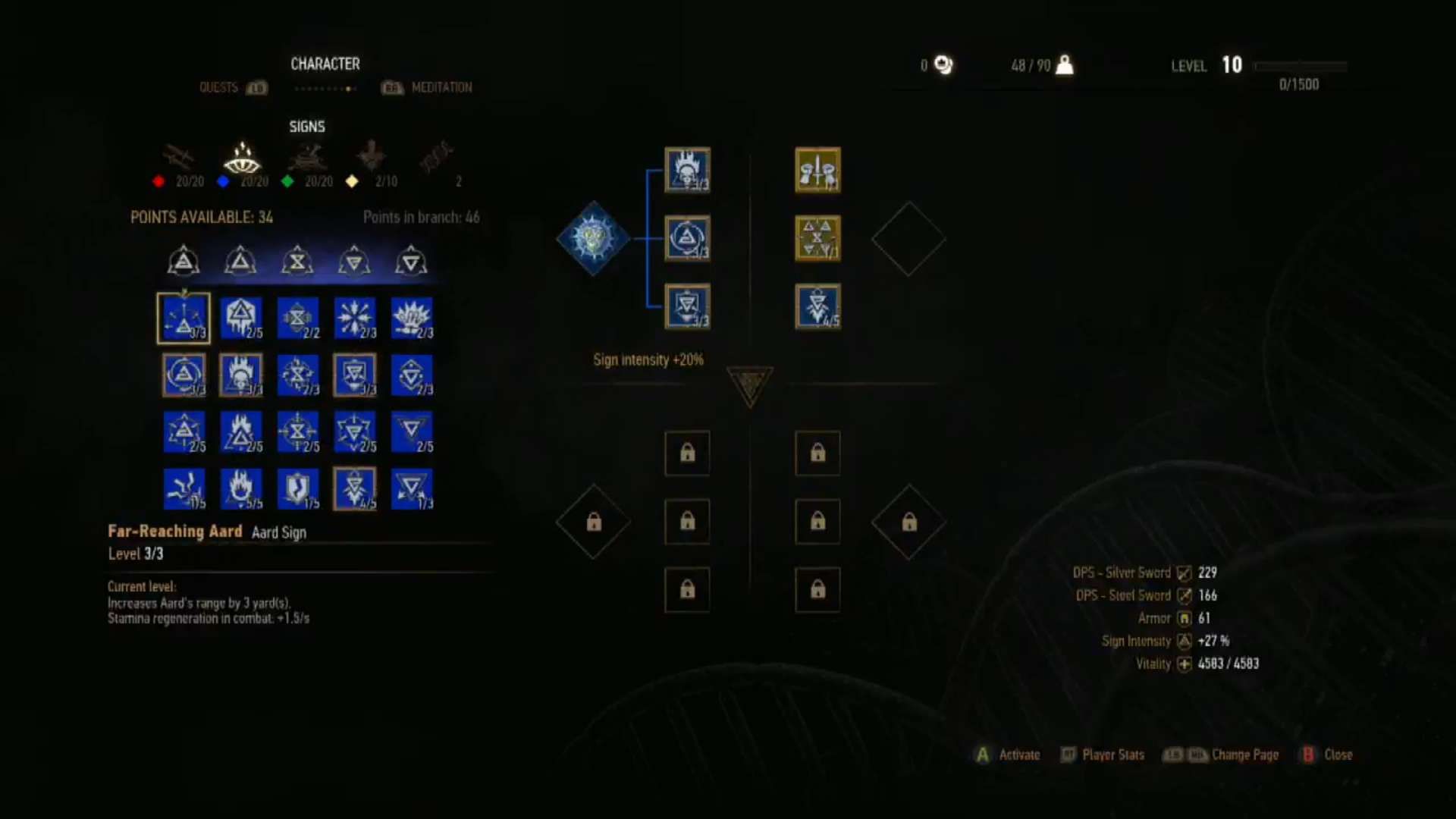 Check Out The Witcher 3's Menus, Skills, Equipment, Horse Equipment and ...