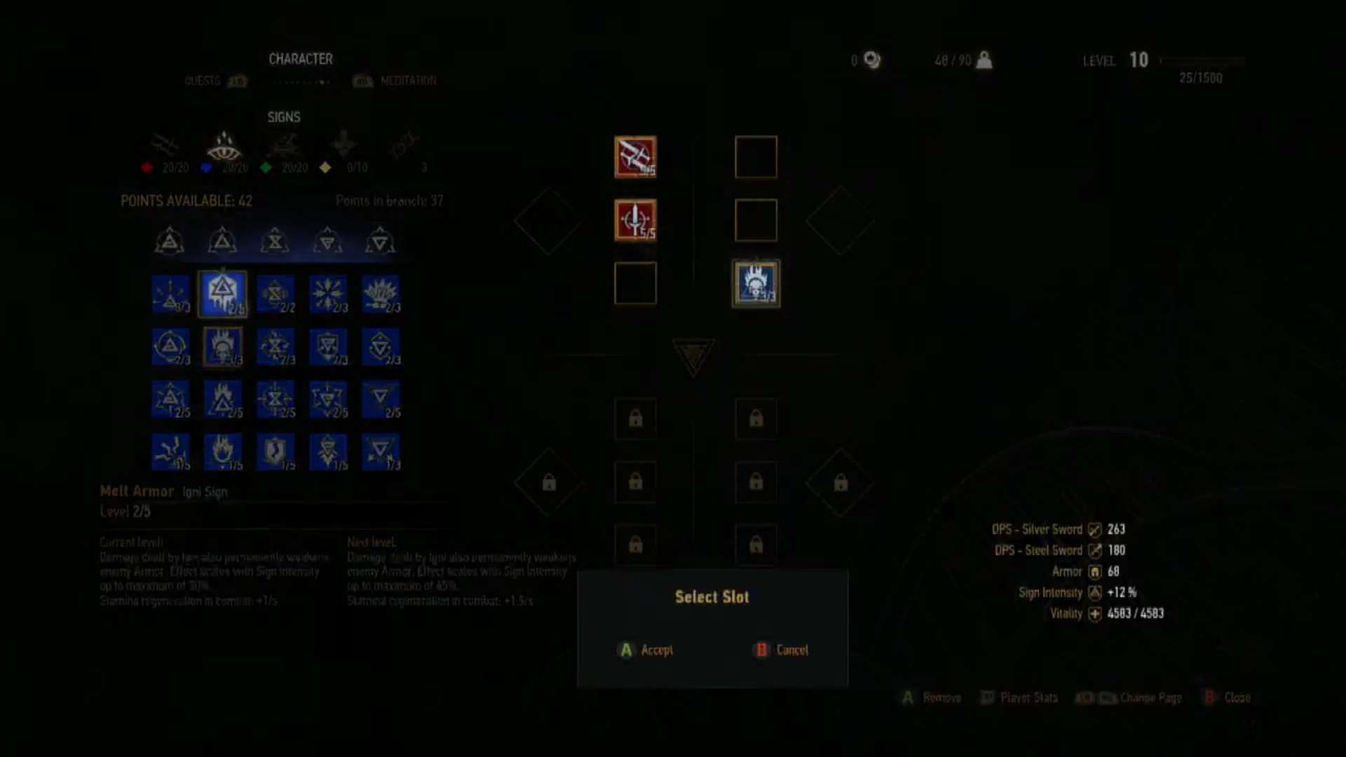 Check Out The Witcher 3's Menus, Skills, Equipment, Horse Equipment and ...