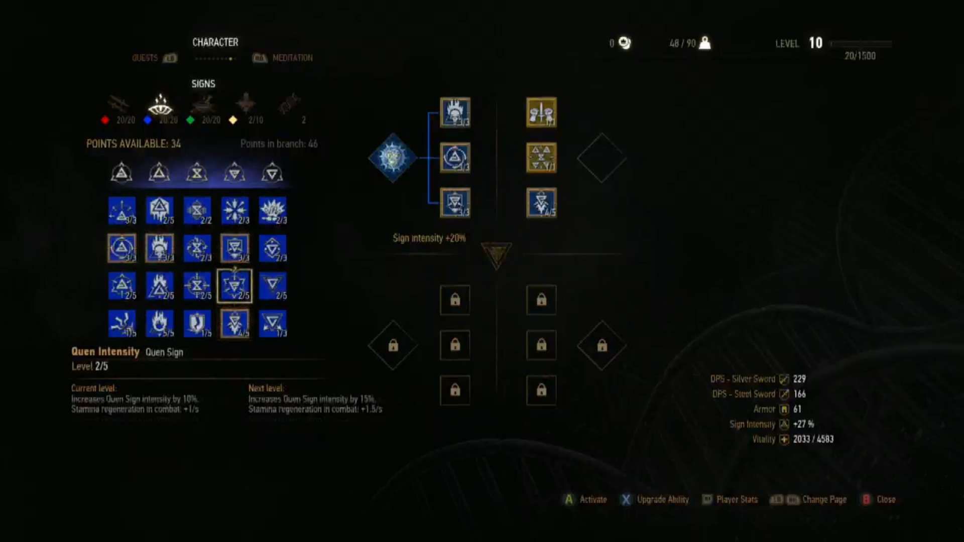 Check Out The Witcher 3's Menus, Skills, Equipment, Horse Equipment and ...