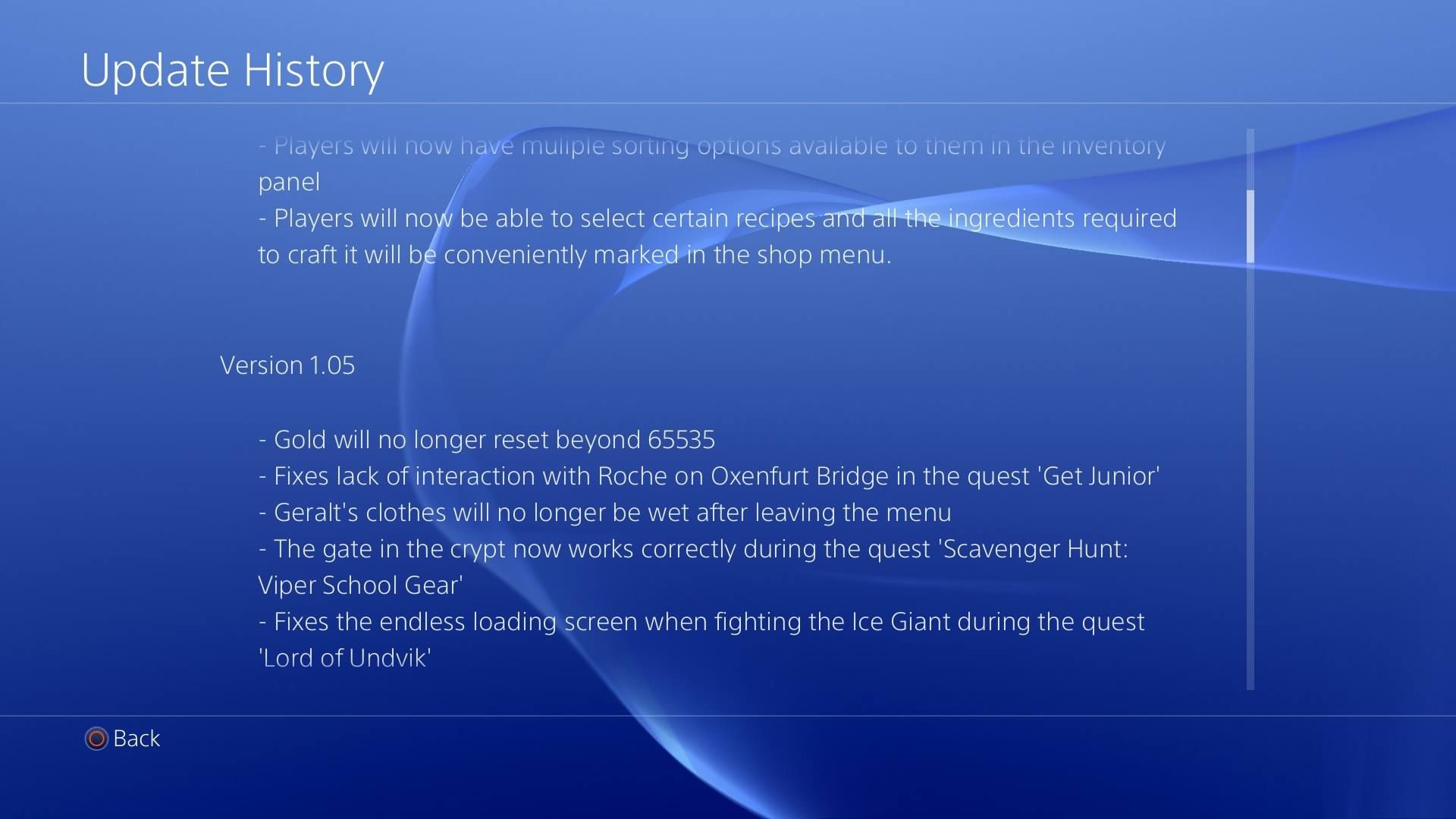 The Witcher 3 Patch 1.07 Notes Released; Check Out Screenshots of New ...