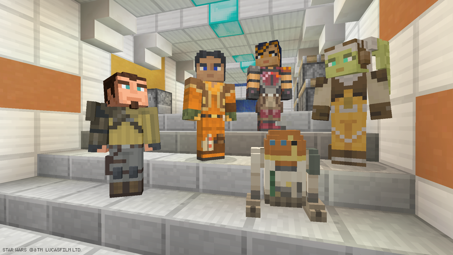 Check Out Every Star Wars Minecraft Skin Now Available on PlayStation 4