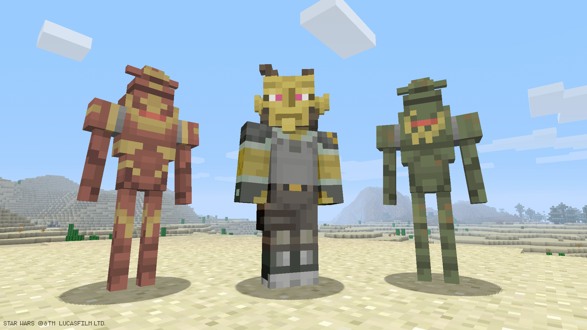Check Out Every Star Wars Minecraft Skin Now Available on PlayStation 4