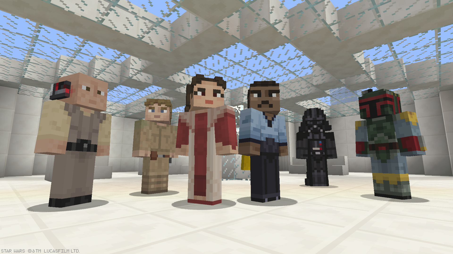 Check Out Every Star Wars Minecraft Skin Now Available on PlayStation 4