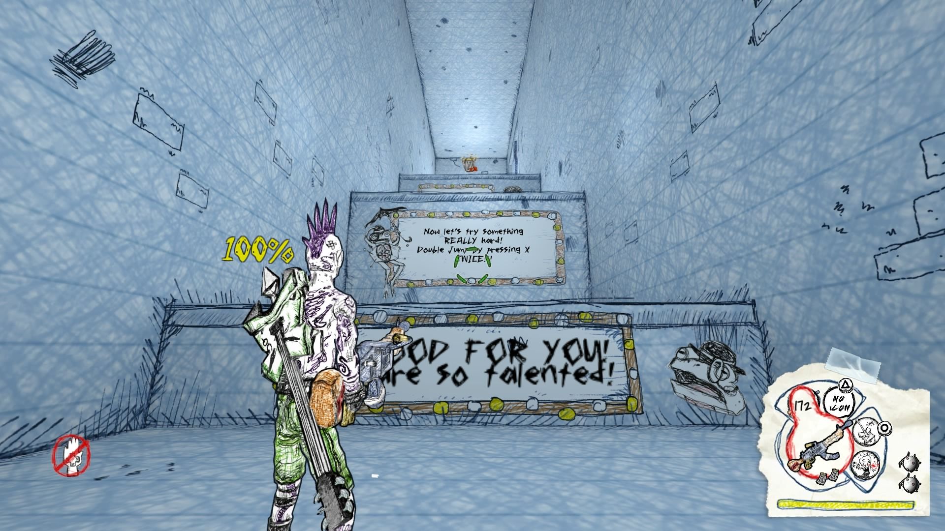 Check Out PS4 Exclusive Drawn to Death's Wacky and Lovely Graphics in ...