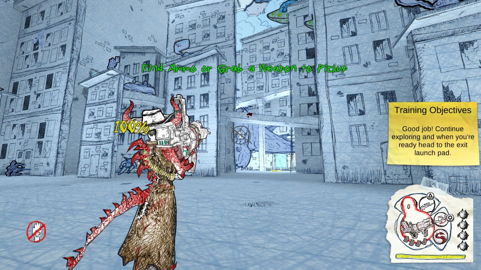 Check Out PS4 Exclusive Drawn to Death's Wacky and Lovely Graphics in ...