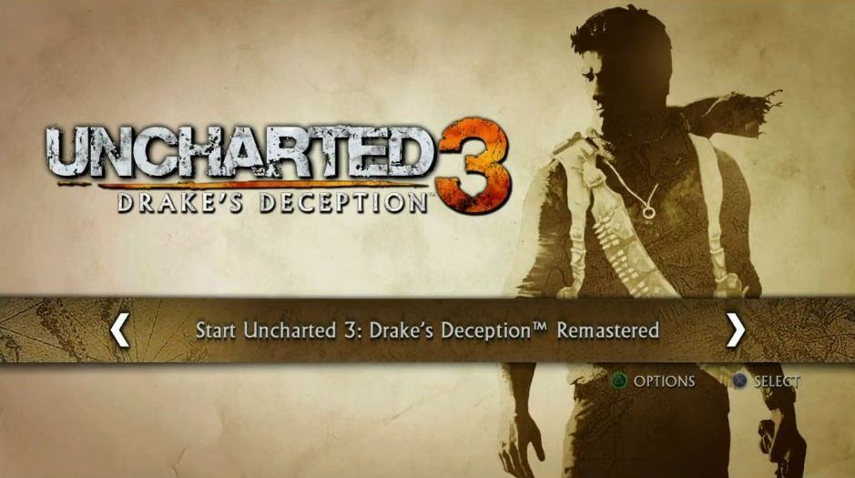 Uncharted: The Nathan Drake Collection - Check Out The Menus and ...