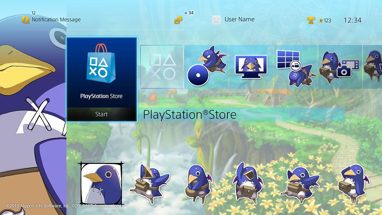 PS4 Gets 10 Colorful Disgaea 5 Themes on the North American PSN ...
