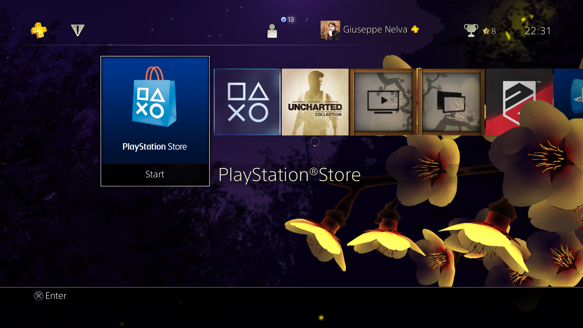 New Cherry Blossoms PS4 Dynamic Theme Changes With the Time of Day, Is ...