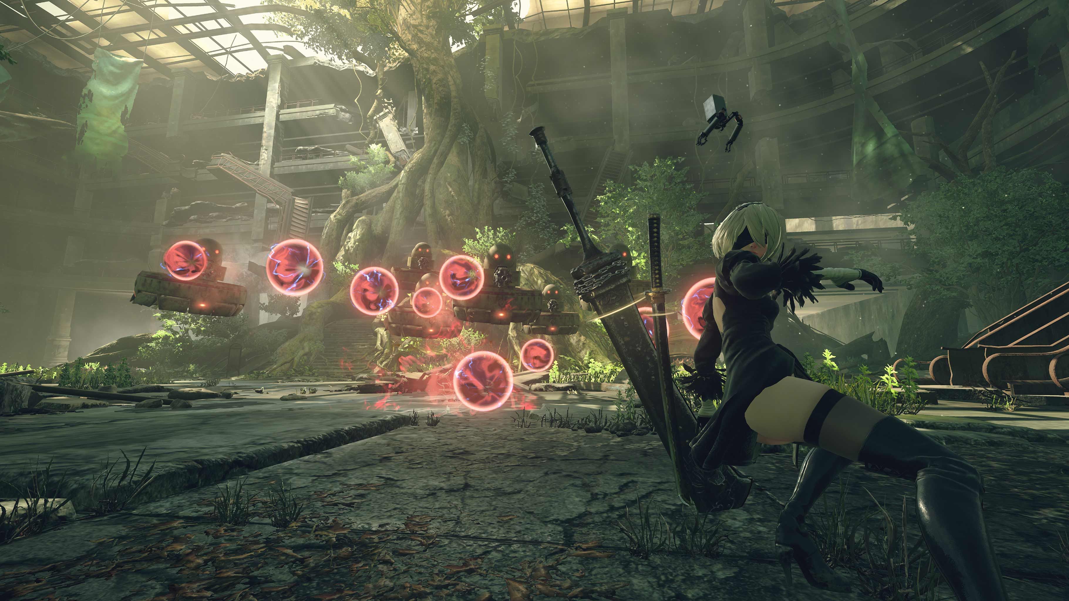 PS4 Exclusive NieR: Automata Gets Fantastic 4K Direct Feed Screenshots ...