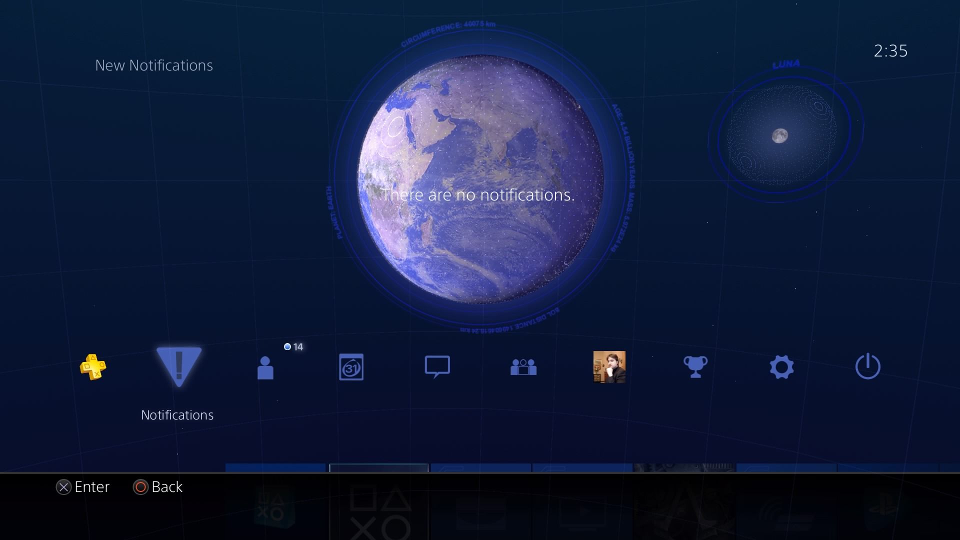 PS4 Gets Awesome Themes Showing Earth from Space with Real-Time ...
