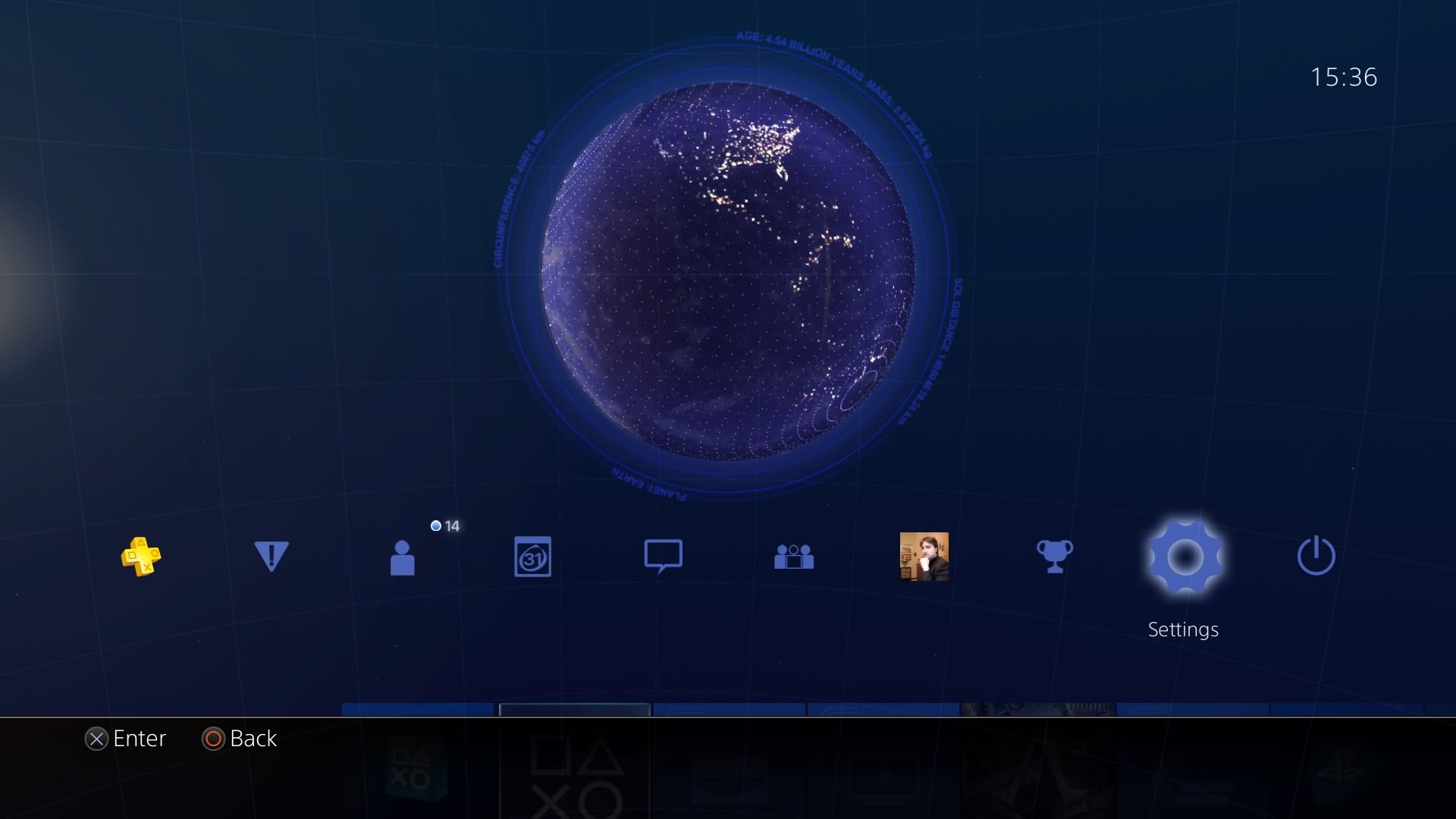 PS4 Gets Awesome Themes Showing Earth from Space with Real-Time ...