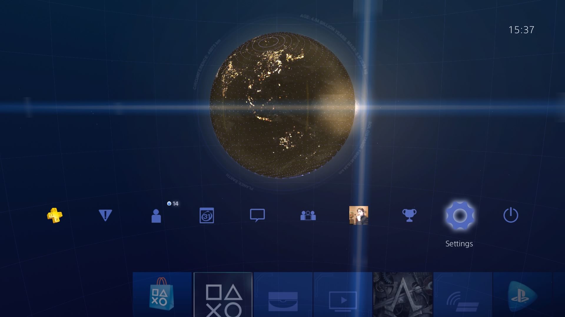 PS4 Gets Awesome Themes Showing Earth from Space with Real-Time ...