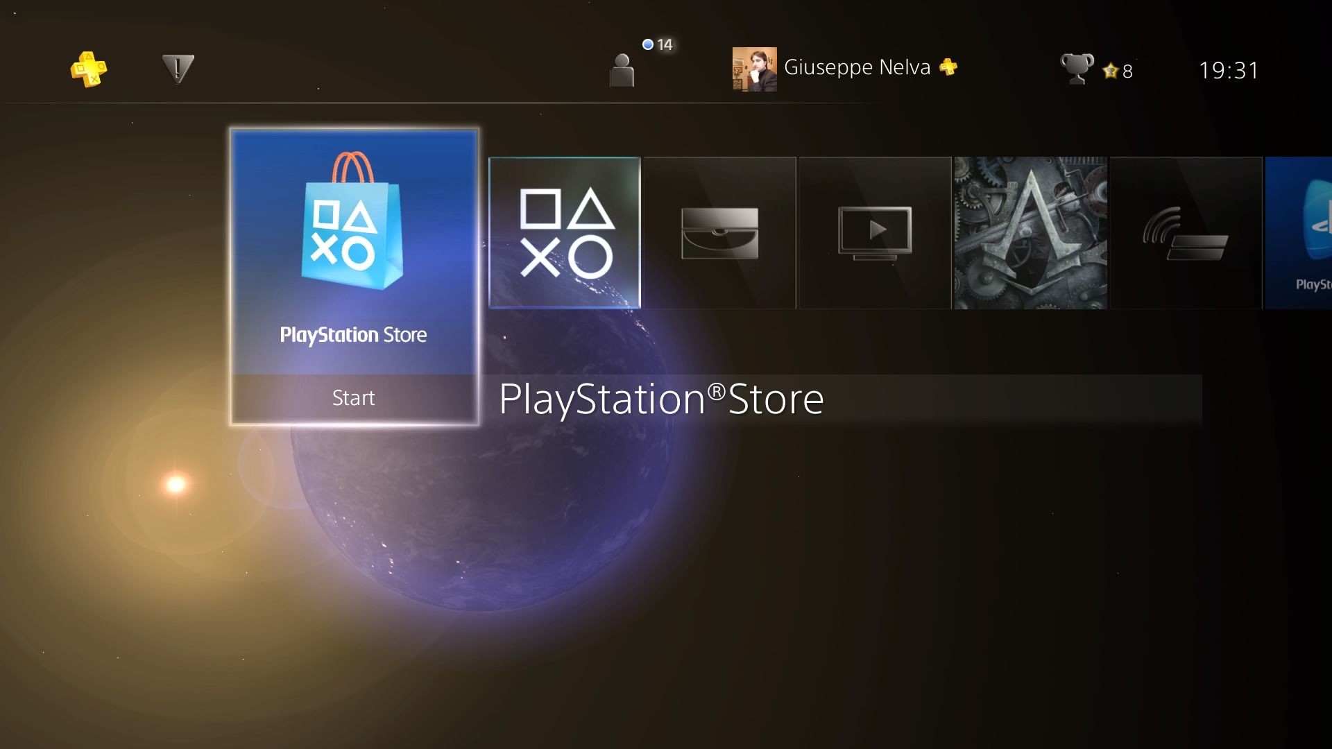 PS4 Gets Awesome Themes Showing Earth from Space with Real-Time ...