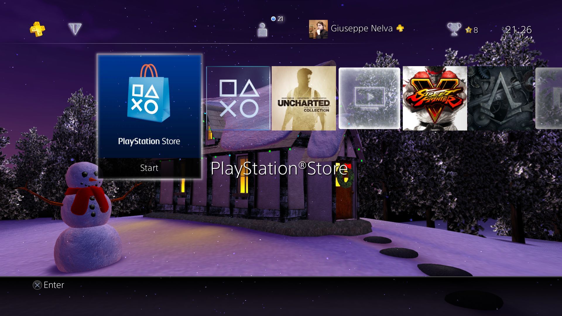 Fantastic PS4 Dynamic Holiday Themes Evolve in Real Time Over December ...