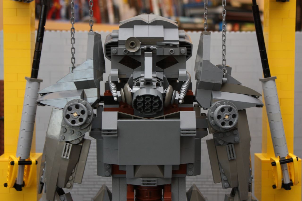 Watch Fallout 4's Iconic Power Armor Garage Recreated with 20,000 LEGO ...