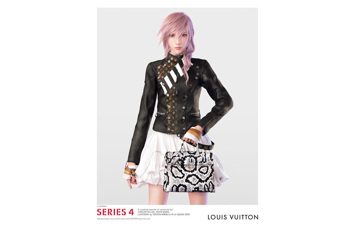 Final Fantasy XIII's Lightning + Louis Vuitton: Full Commercial and New ...