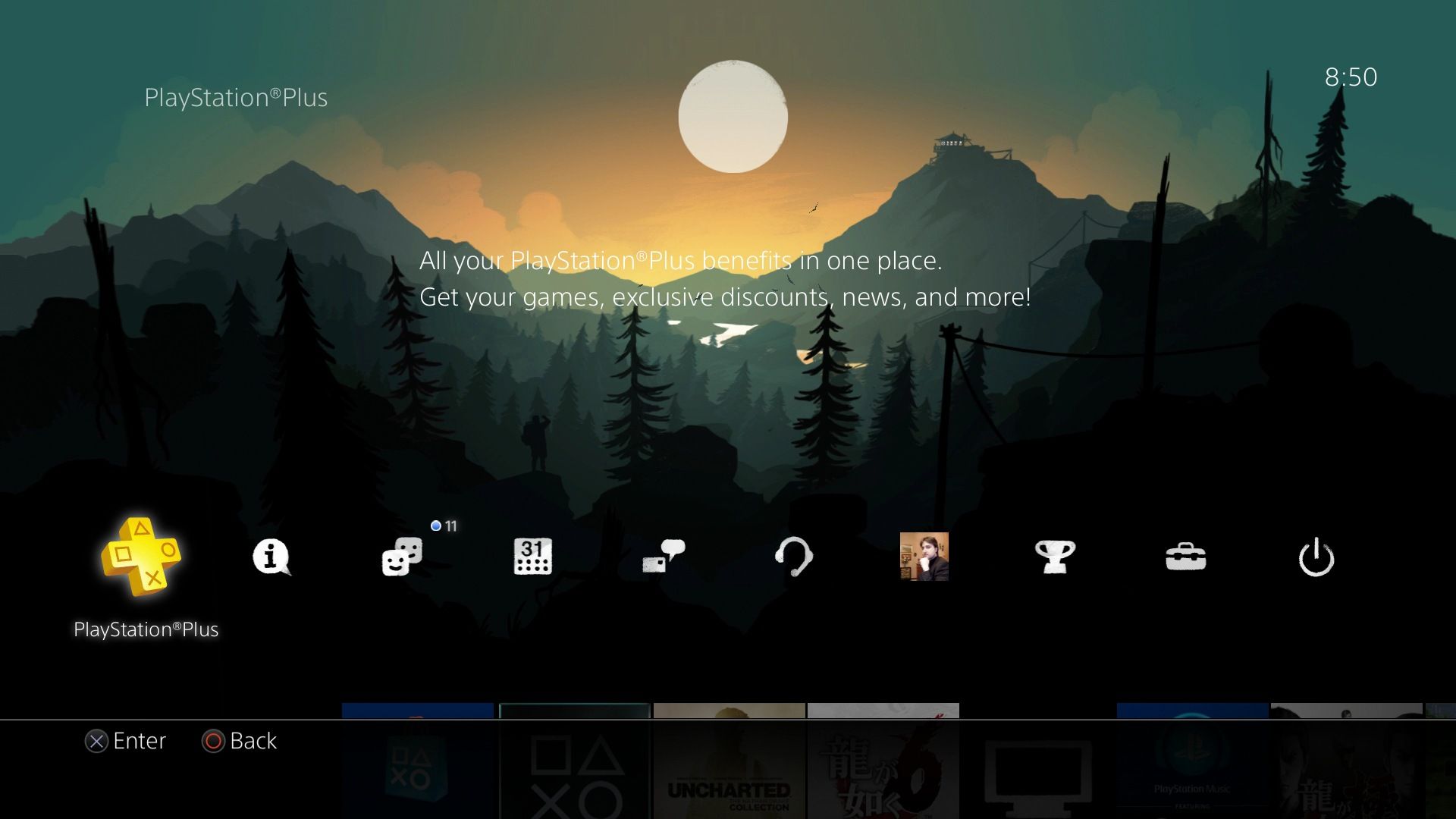 PS4 Gets Two Beautiful and Atmospheric Dynamic Themes: Firewatch and Rolling Thunder
