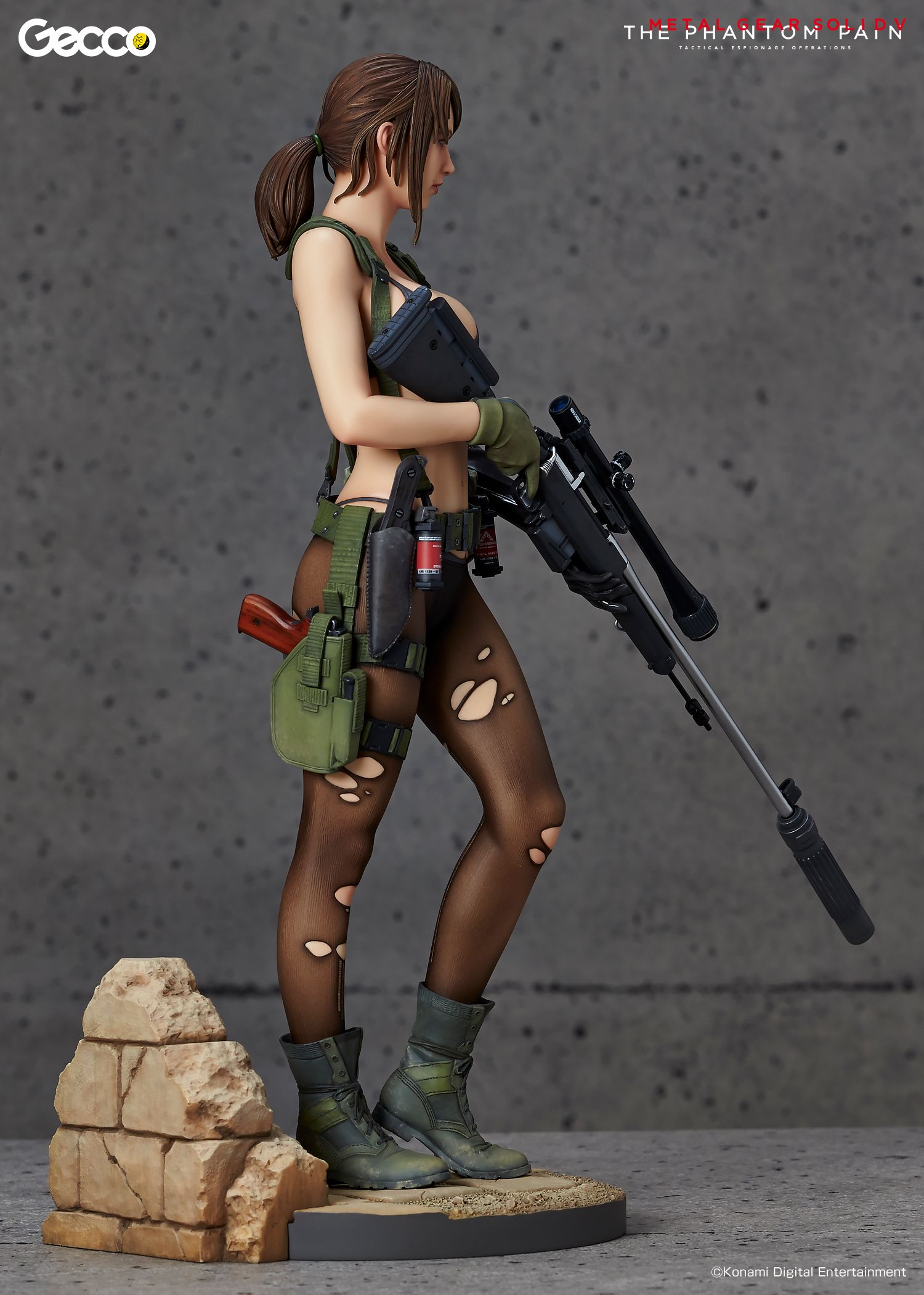 New Metal Gear Solid V: The Phantom Pain's Quiet Statue by Gecco Is ...