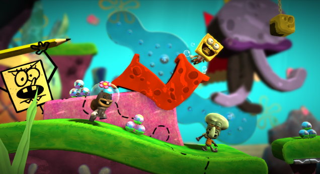 LittleBigPlanet 3 Goes to a Pineapple Under the Sea with New Spongebob ...