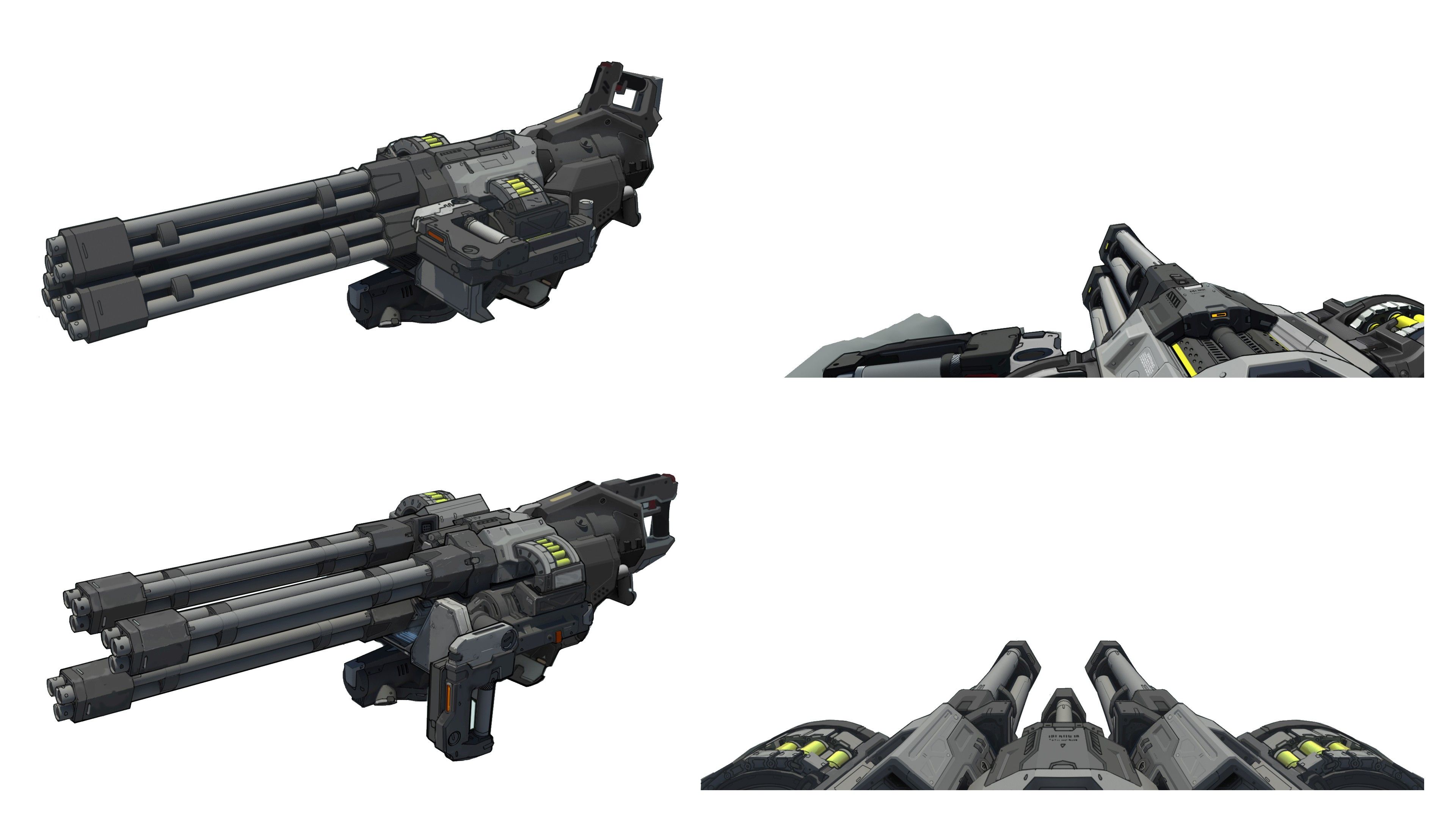 New Doom Artwork And Renders Showcases its Mighty Weapons of Destruction