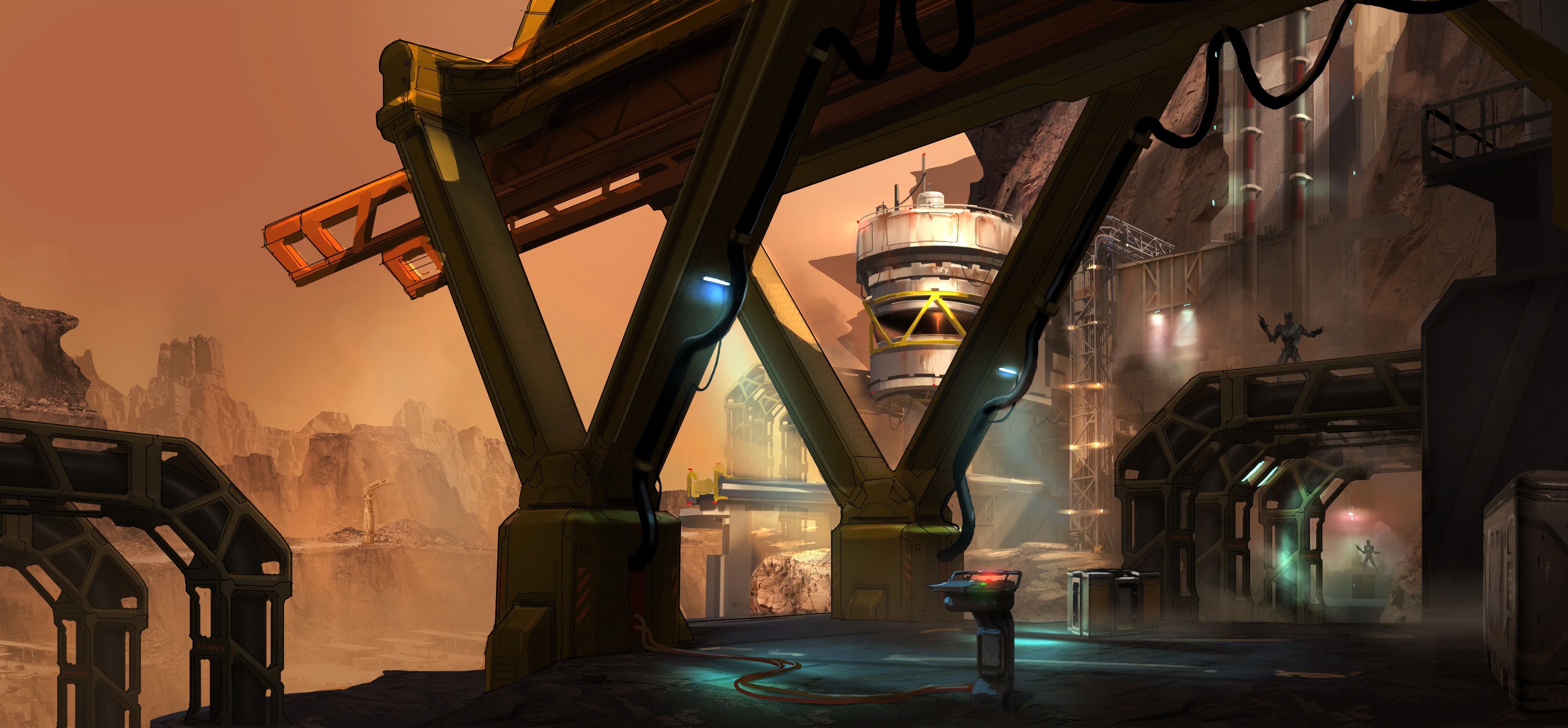 Fantastic Doom Artwork Shows the Hellish World of the Game