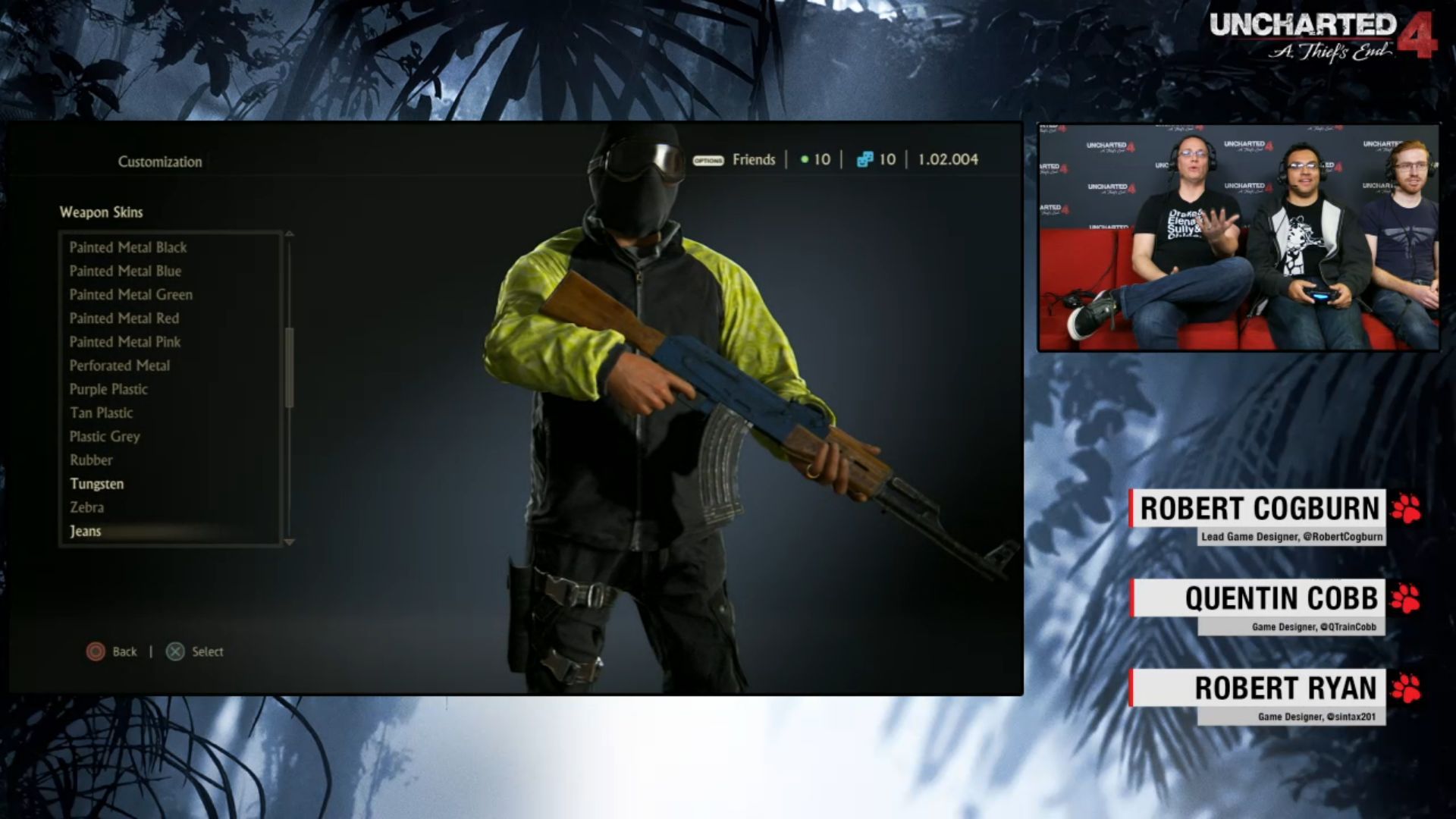 Uncharted 4: A Thief's End Control Schemes, Customization, Taunts ...