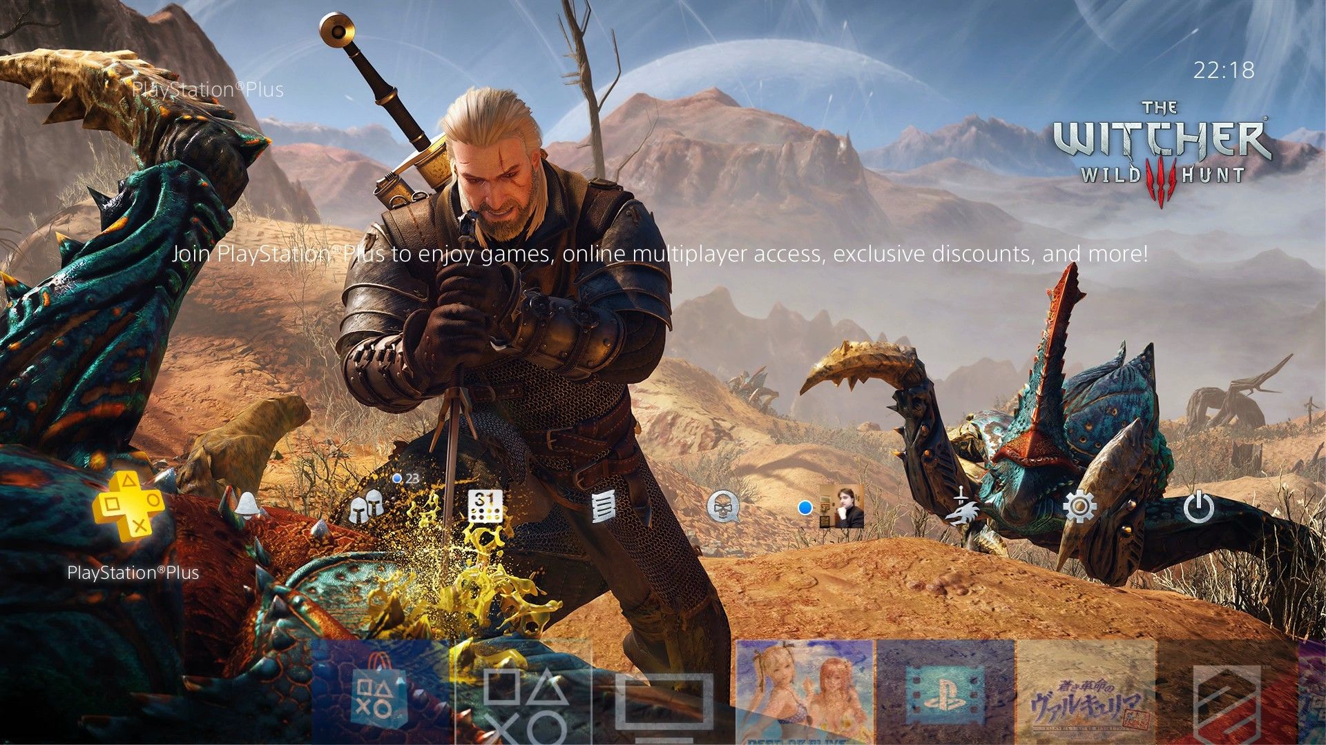 The Witcher 3: Wild Hunt Gets a Free PS4 Theme to Celebrate Blood and ...