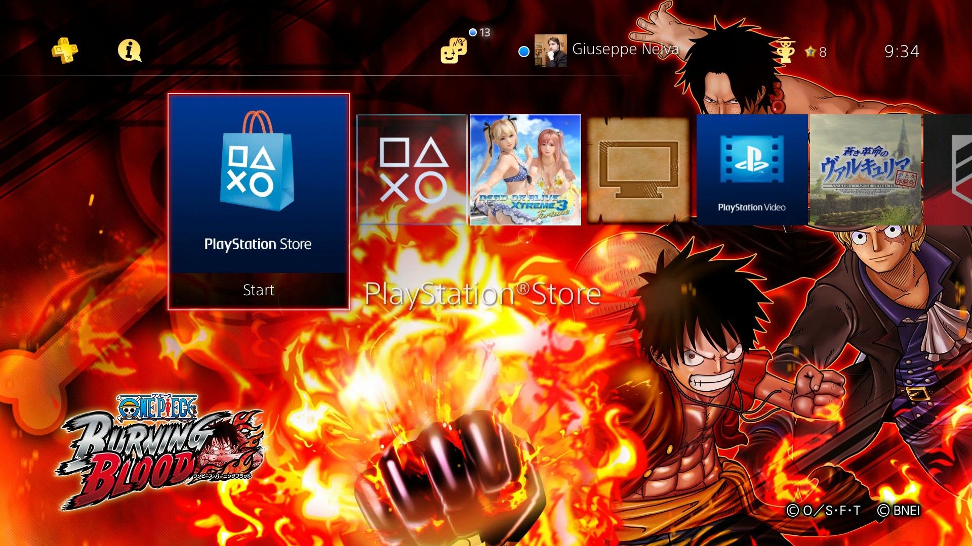 PS4 Gets New Free Themes: The Idolmaster: Platinum Stars and One Piece ...